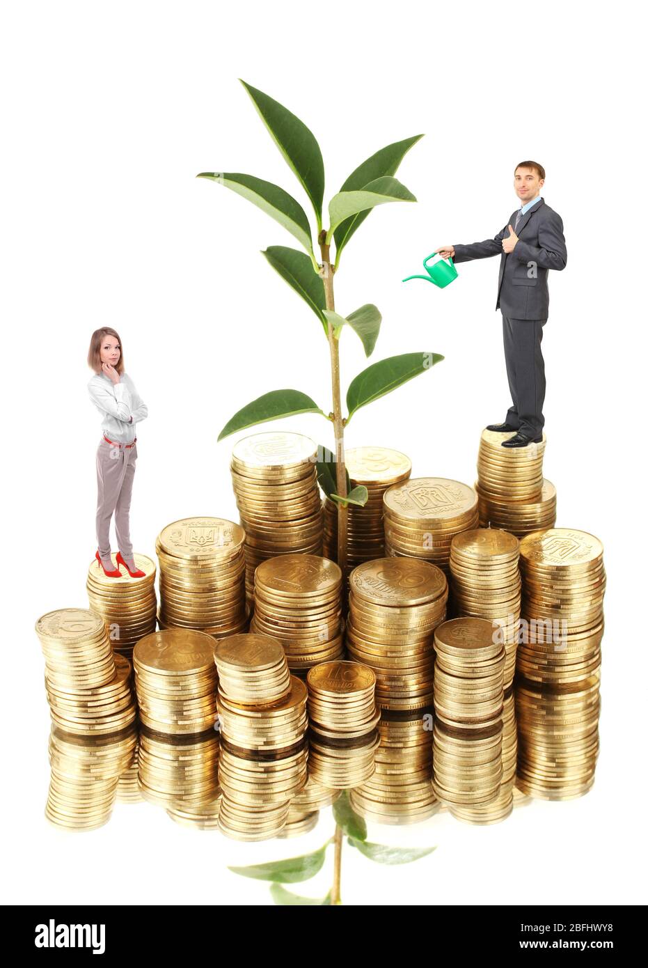 Business and money concept Stock Photo - Alamy