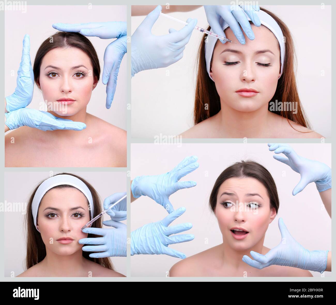 Doctor portrait collage hi-res stock photography and images - Alamy