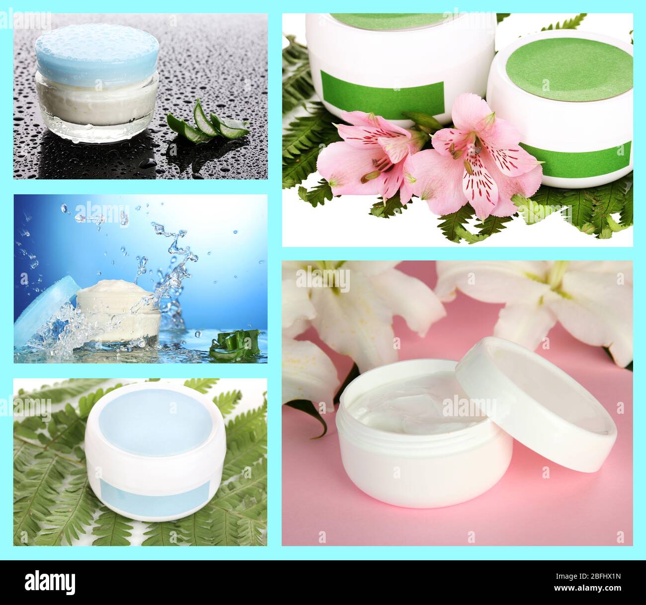 Beauty collage hi-res stock photography and images - Alamy