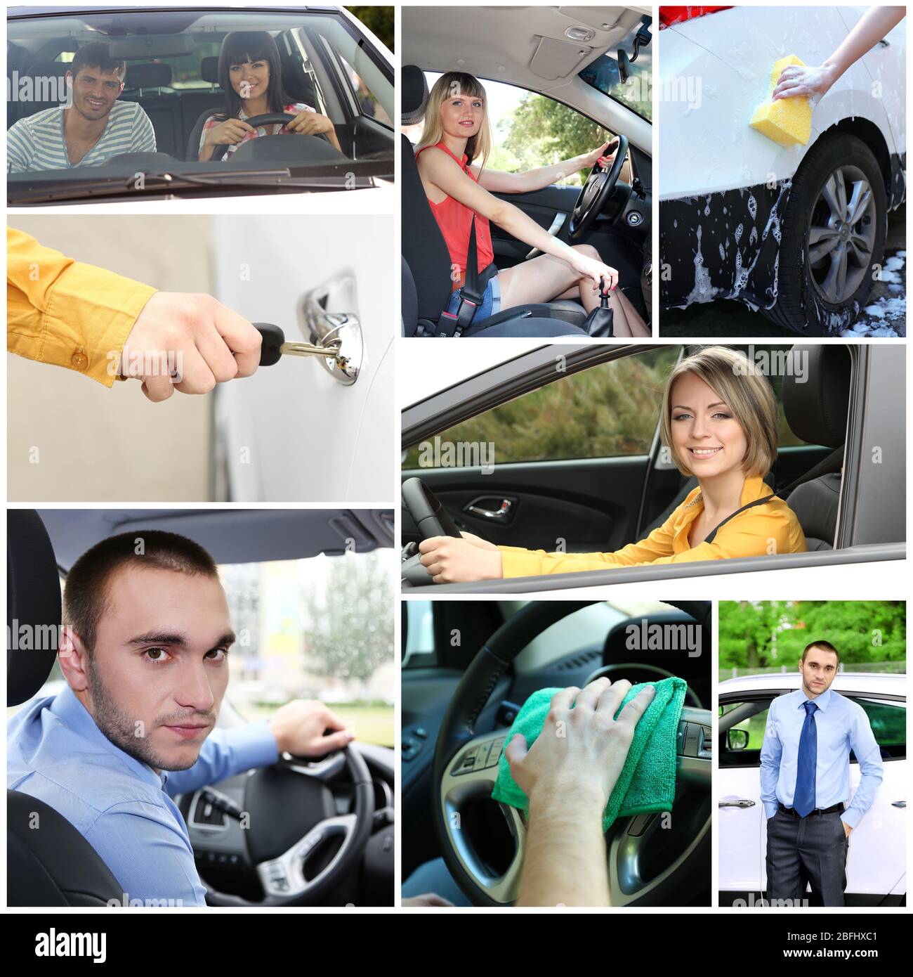 Guy young woman ride Cut Out Stock Images & Pictures - Alamy