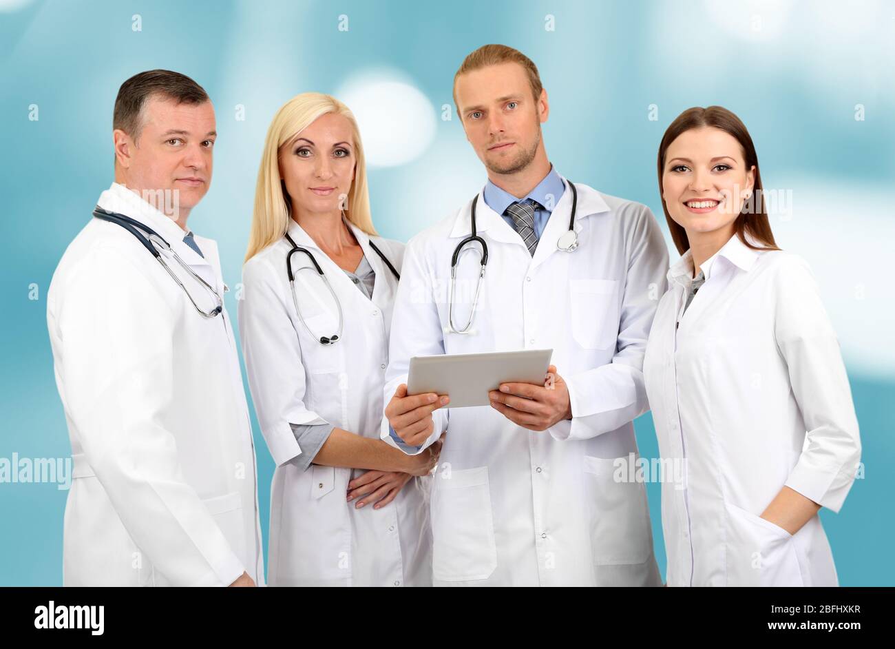 Medical workers in hospital Stock Photo - Alamy