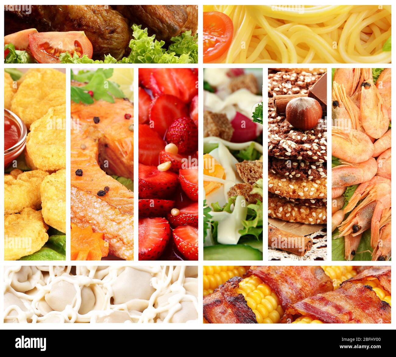 Yummy Food Collage