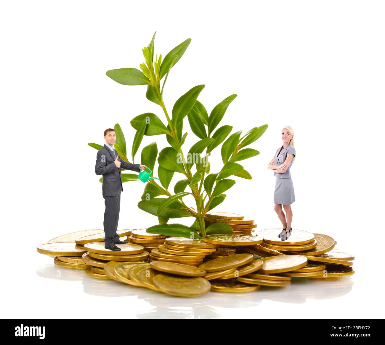 Business and money concept Stock Photo - Alamy
