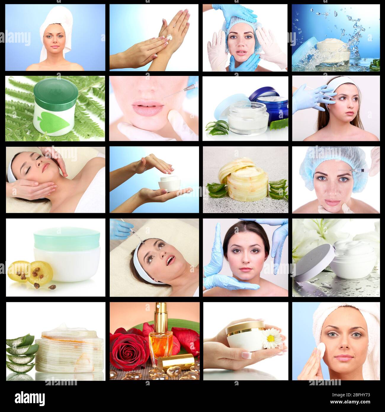 Woman beauty skin droplets hi-res stock photography and images - Alamy