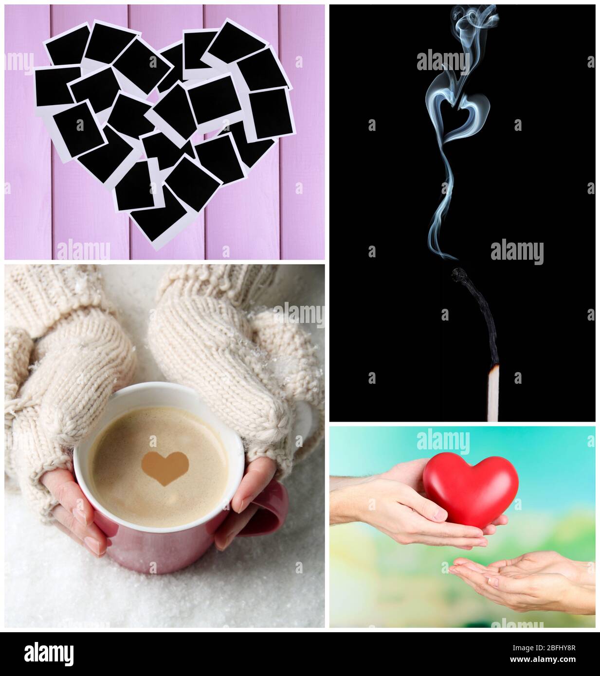 Collage female hands different Cut Out Stock Images & Pictures - Alamy