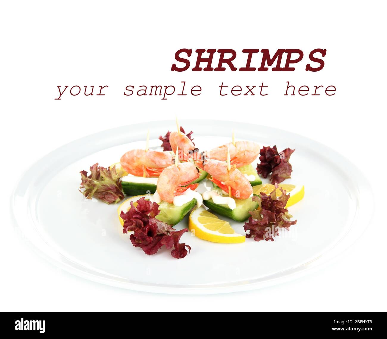 Delicious cold appetizer on plate isolated on white Stock Photo - Alamy