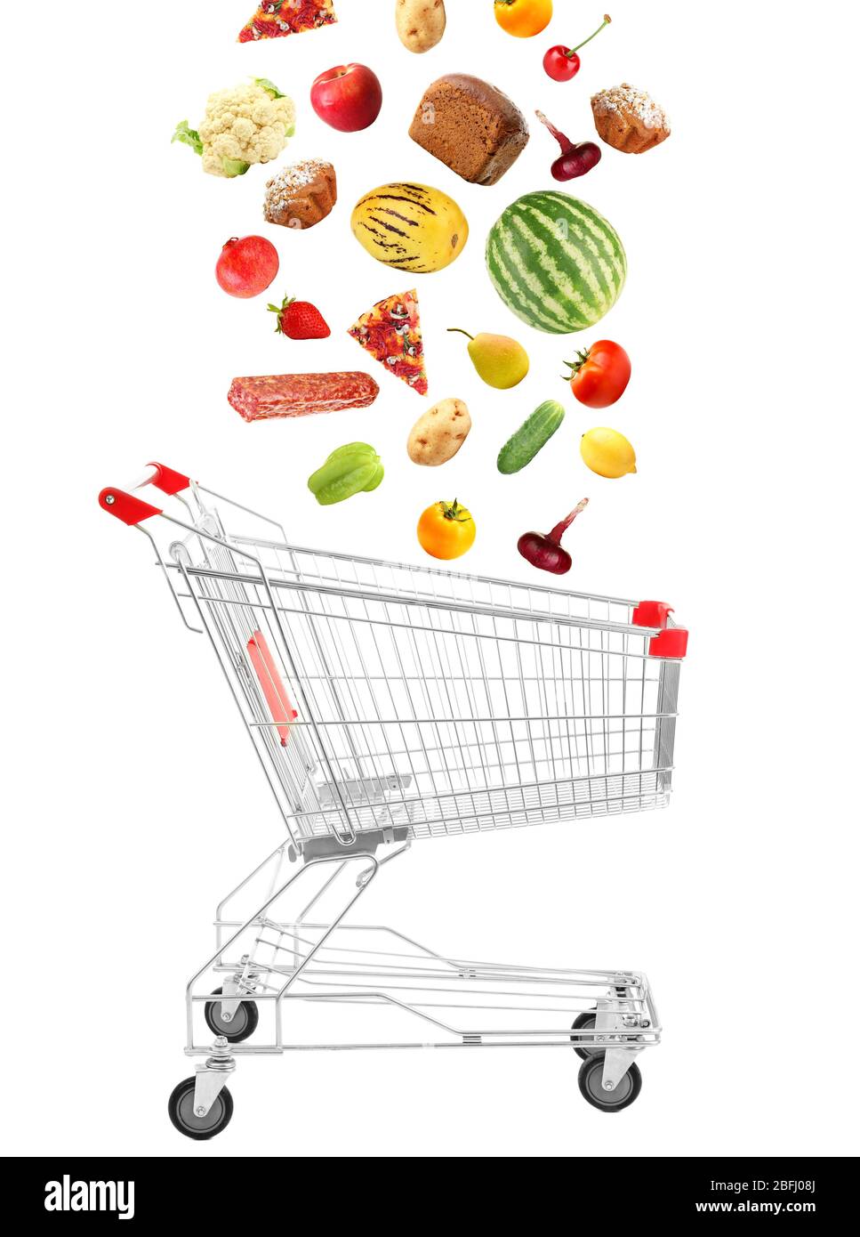 Empty shopping cart diet hi-res stock photography and images - Alamy