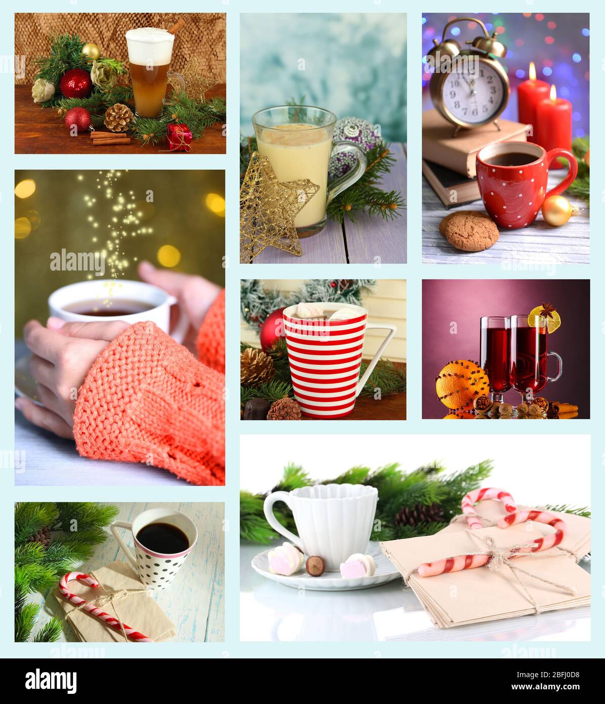 Drinks collage hi-res stock photography and images - Alamy