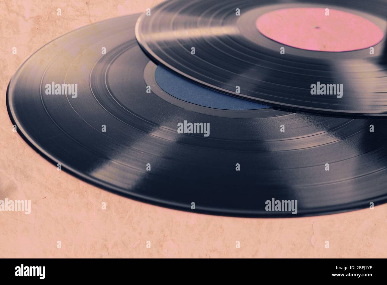 Old vinyl records Stock Photo - Alamy