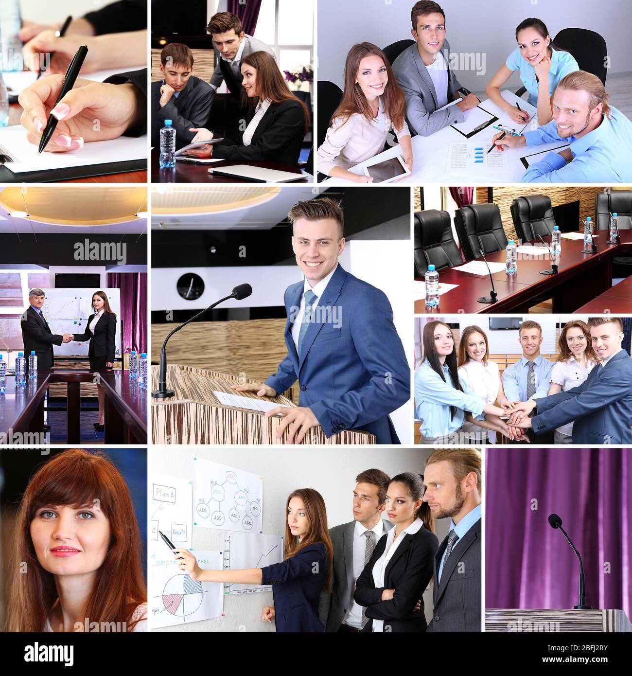 Busy Person At Work