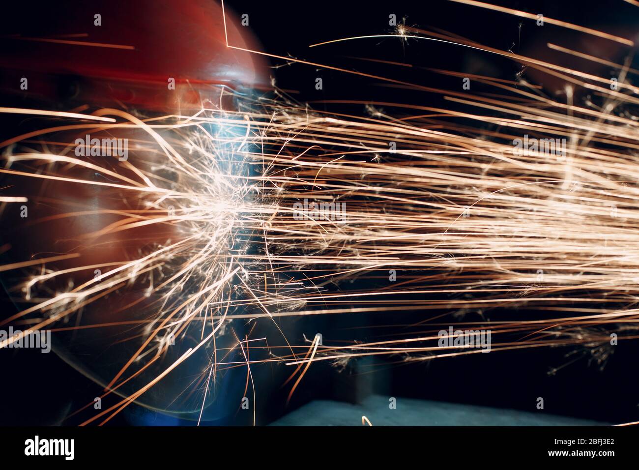 Worker With Grinder High Resolution Stock Photography and Images - Alamy