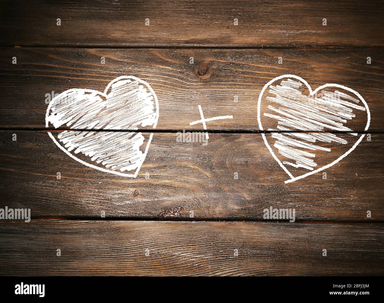 Love graffiti drawing heart wood hi-res stock photography and images ...