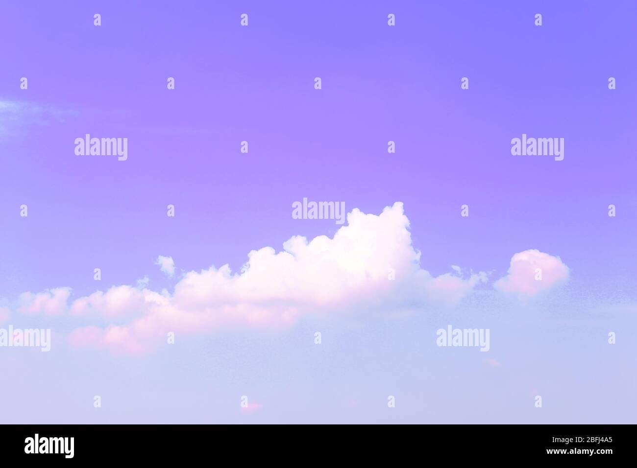 Violet sky background with clouds Stock Photo - Alamy