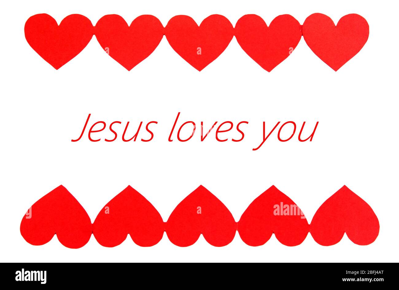 Word love in paper Cut Out Stock Images & Pictures - Alamy