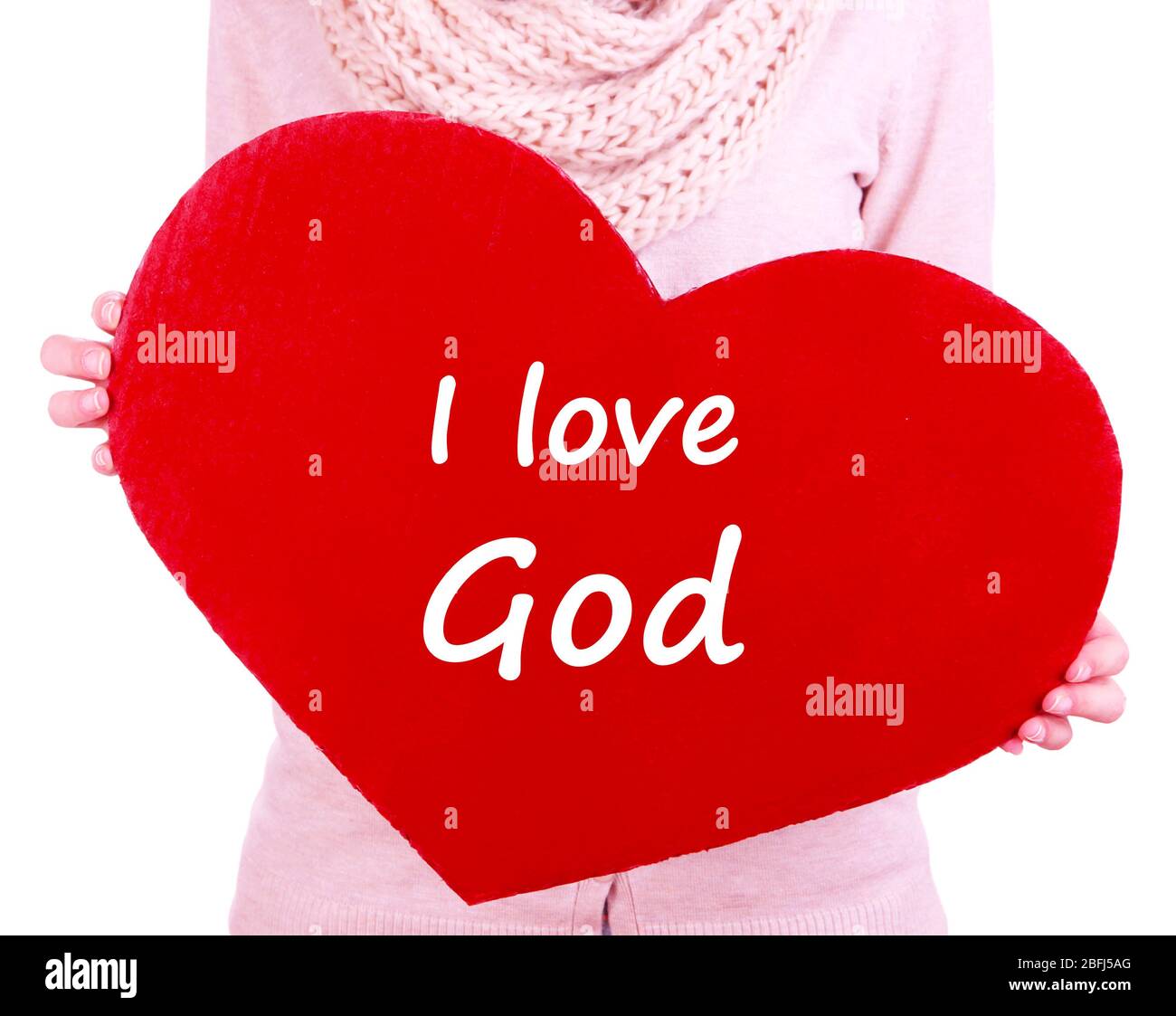 Jesus christ holding heart shape hi-res stock photography and images ...