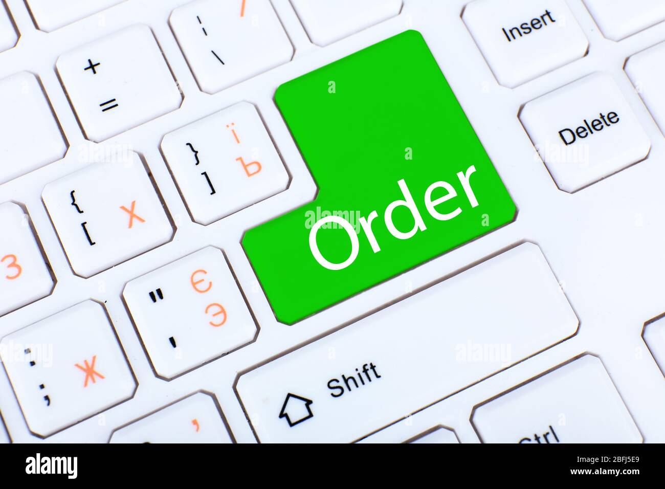 Order now close up hi-res stock photography and images - Alamy