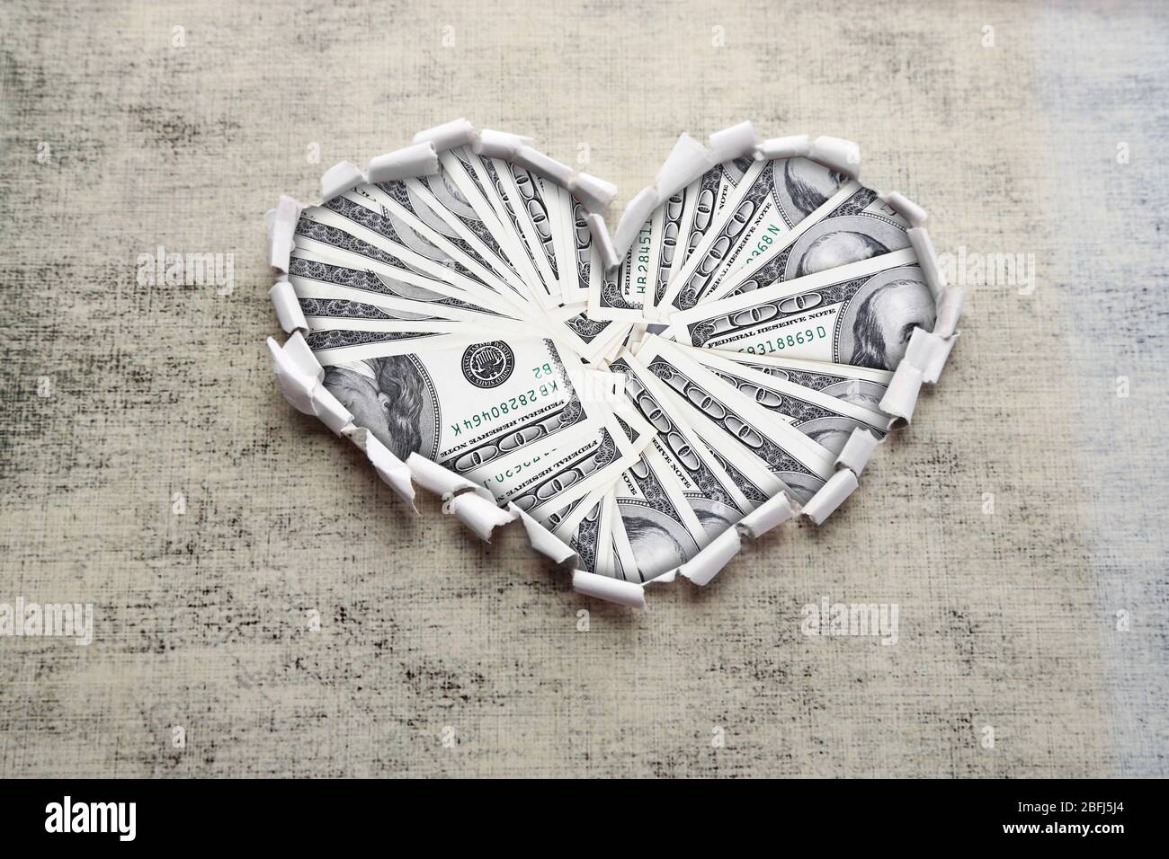 Love valentine marriage dollar money hi-res stock photography and ...