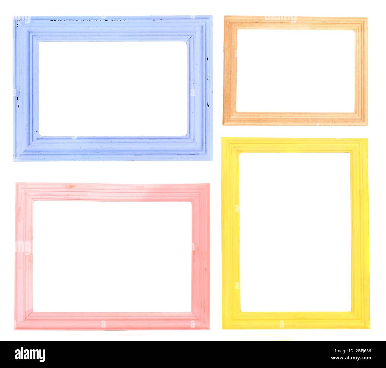 Blue border frames Cut Out Stock Images & Pictures - Alamy