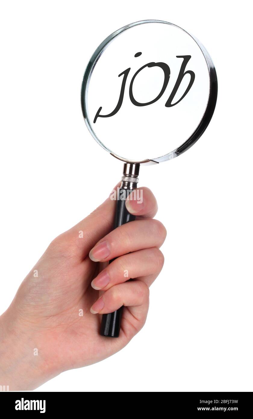 Magnifying glass text adaptation hi-res stock photography and images ...