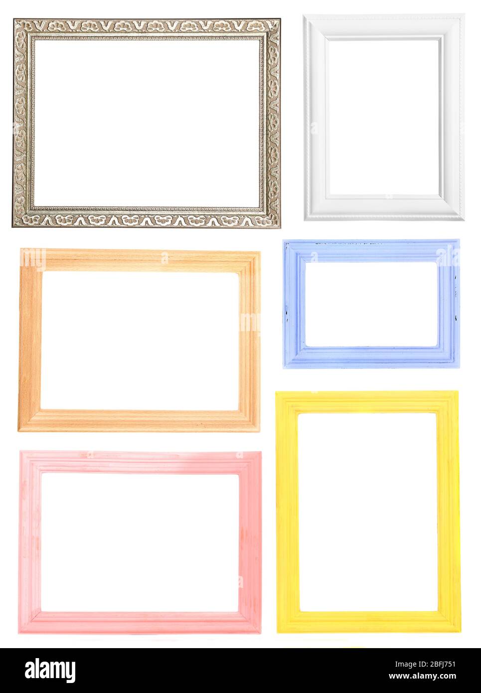 Photo collage colorful pattern Cut Out Stock Images & Pictures - Alamy