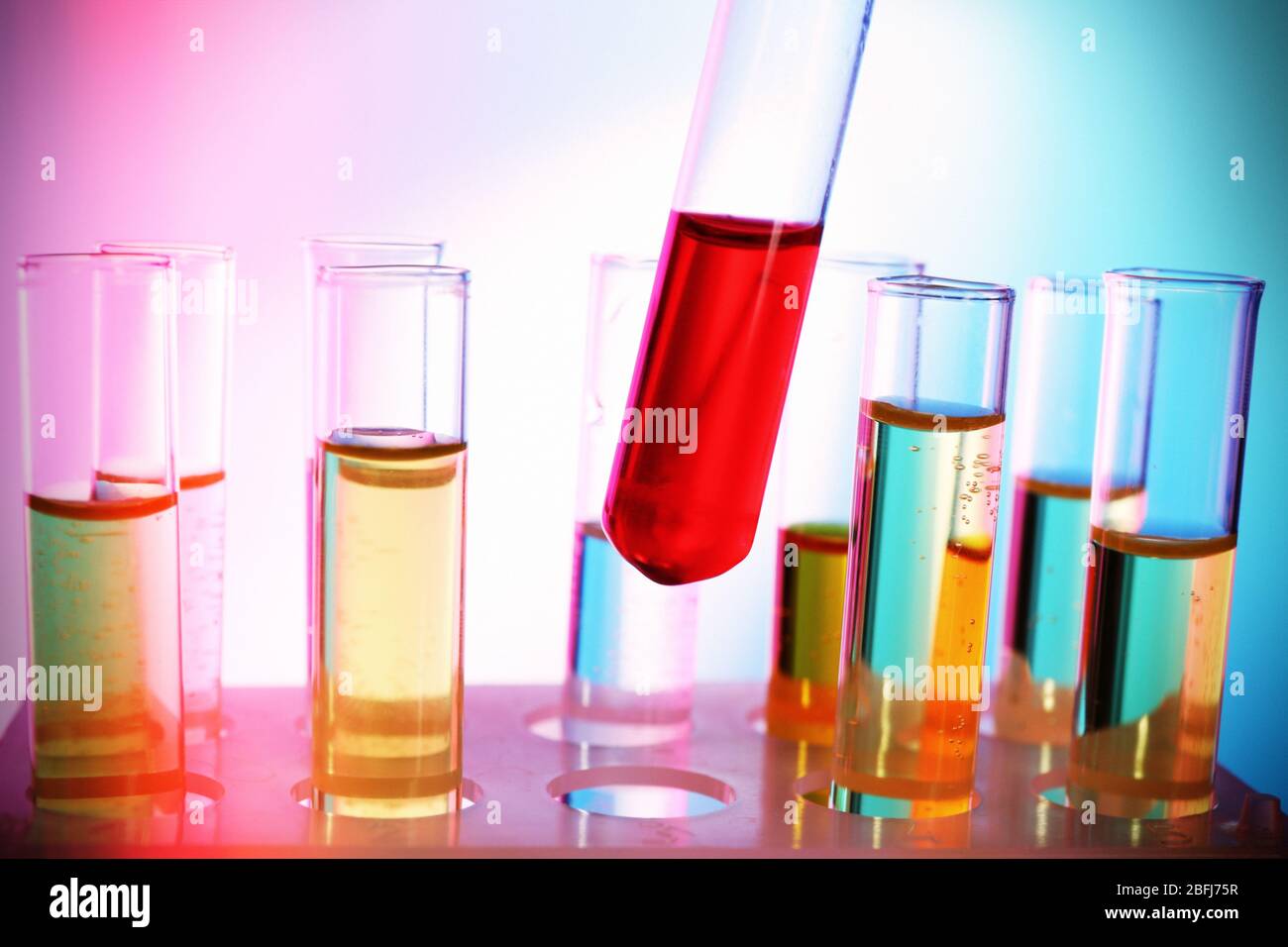 Test tube filled water on hi-res stock photography and images - Alamy