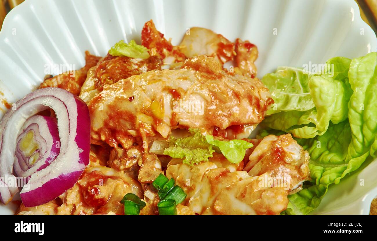 Asa Tibs - Ethiopian Sauteed Fish, cod is marinated in lime juice ...