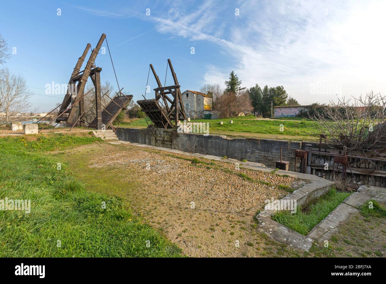 Pont Van Gogh Langlois Bridge in Arles France Stock Photo - Alamy