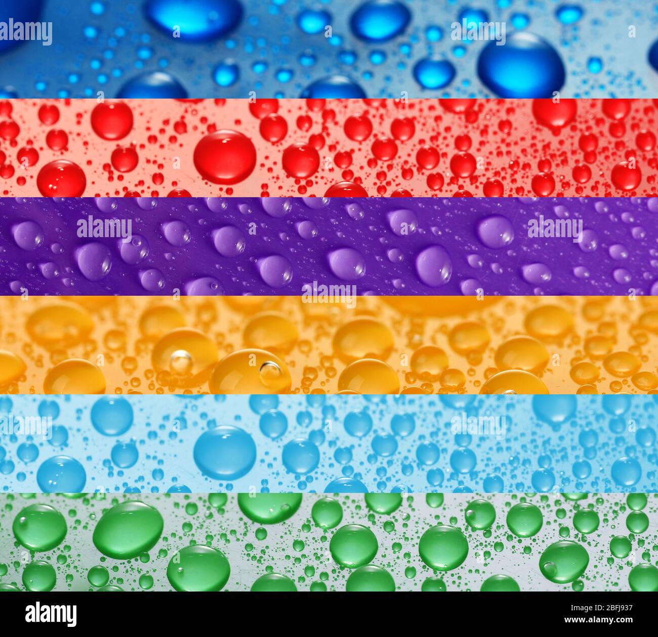 Assortment of different textures in collage, mix of textures as ...