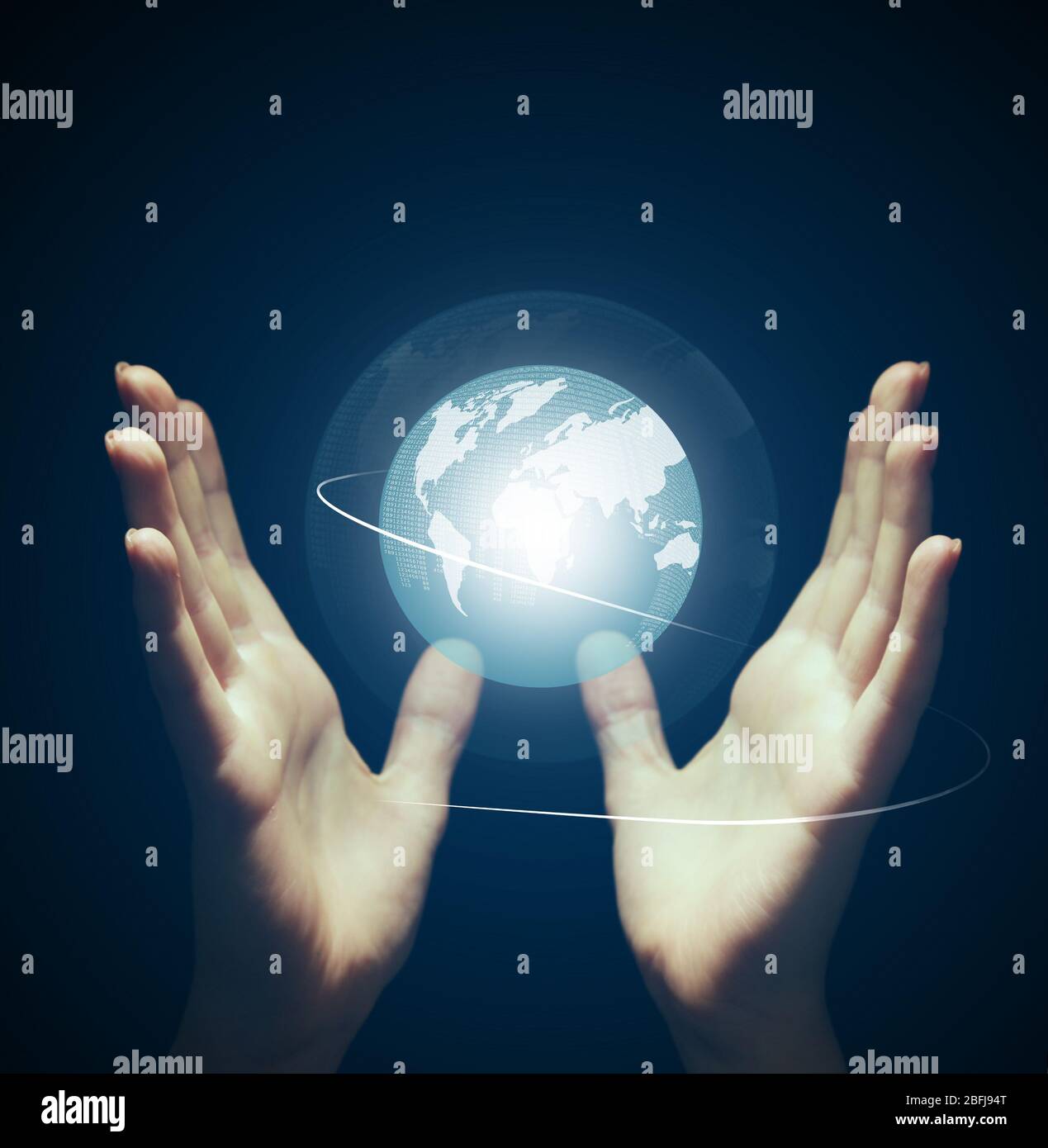 Holographic projection hi-res stock photography and images - Alamy