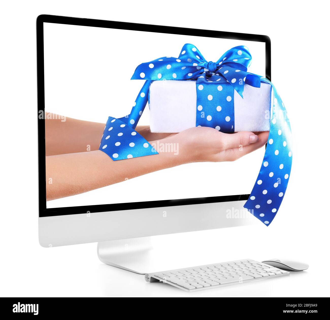 Concept photo flat box Cut Out Stock Images & Pictures - Alamy