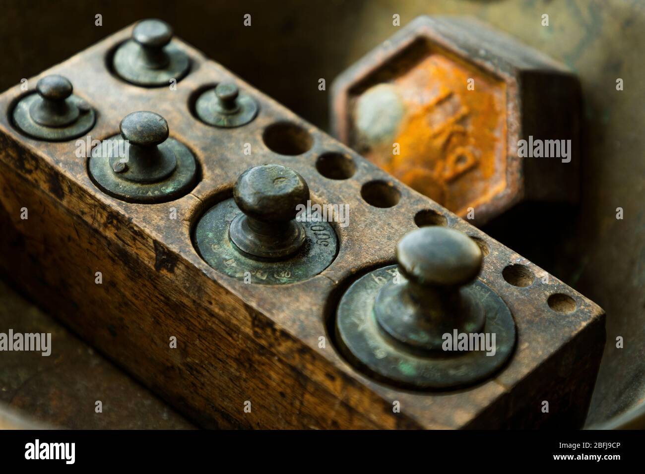 Antique wooden scale hi-res stock photography and images - Alamy