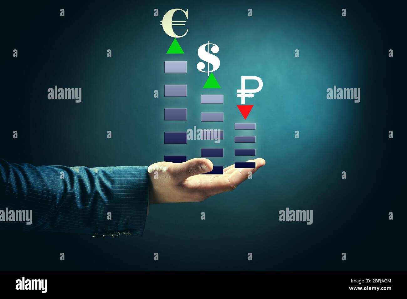 Currency appreciation concept Stock Photo - Alamy
