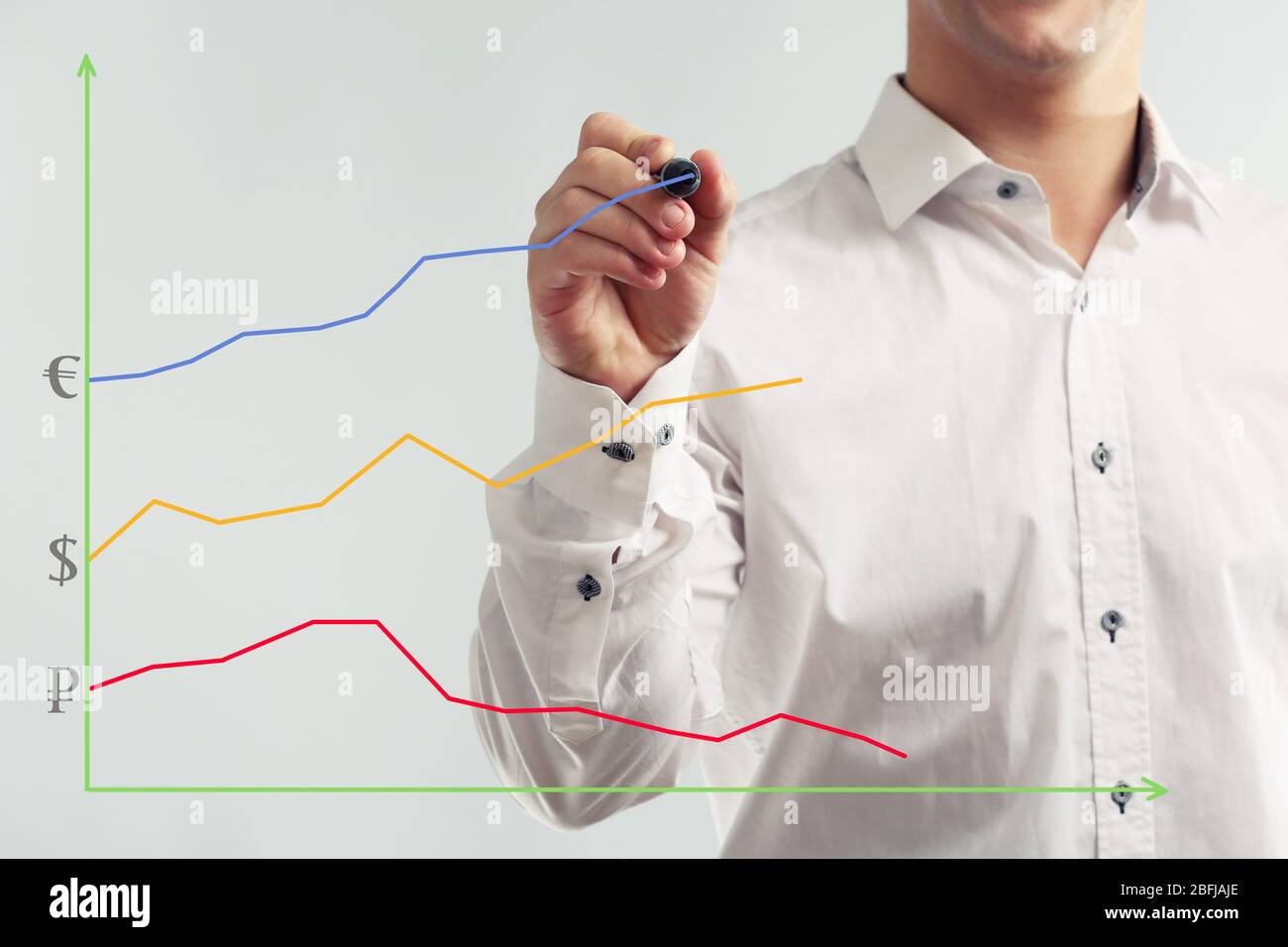 Currency appreciation concept Stock Photo - Alamy