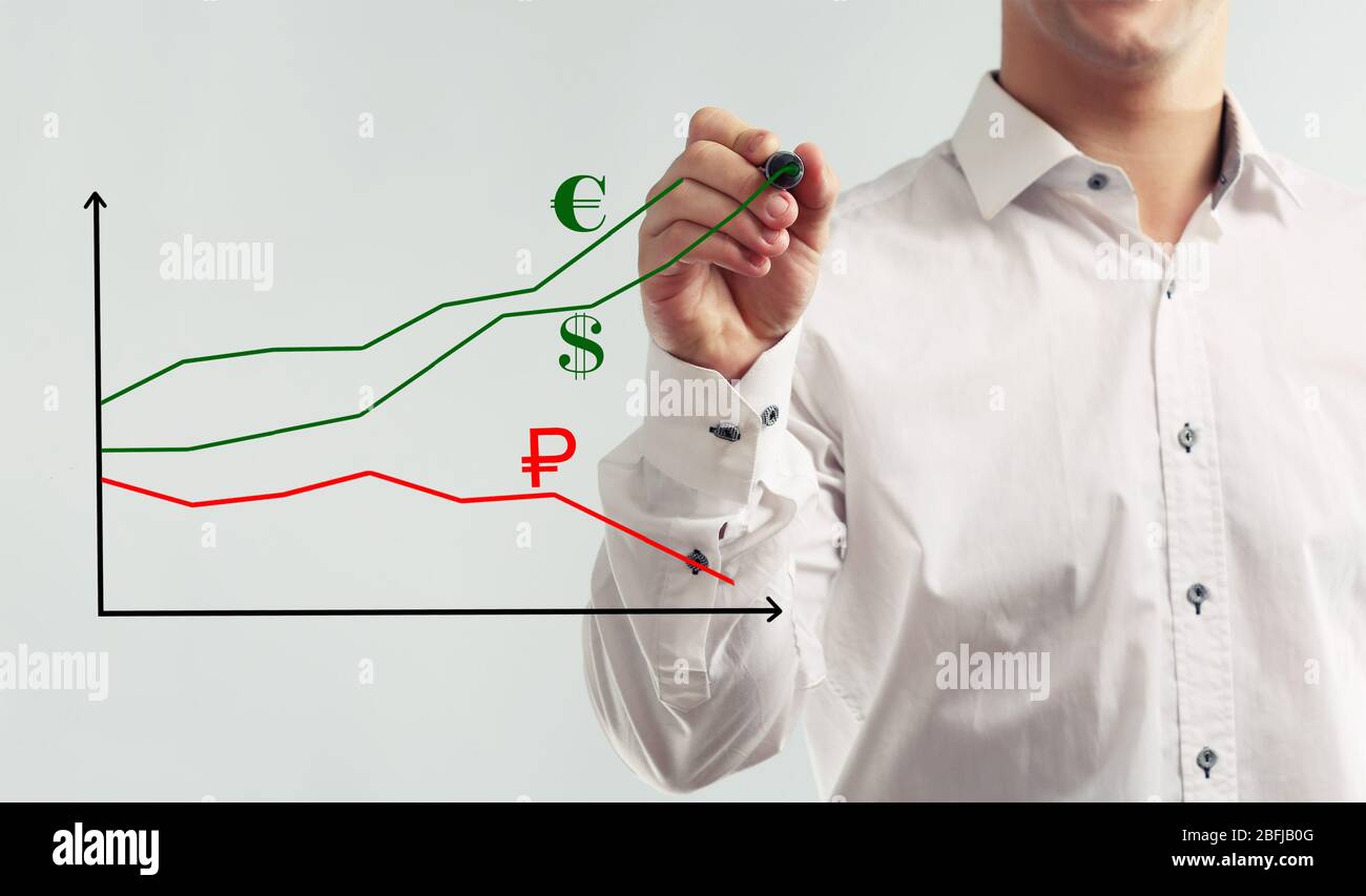Currency appreciation concept Stock Photo - Alamy