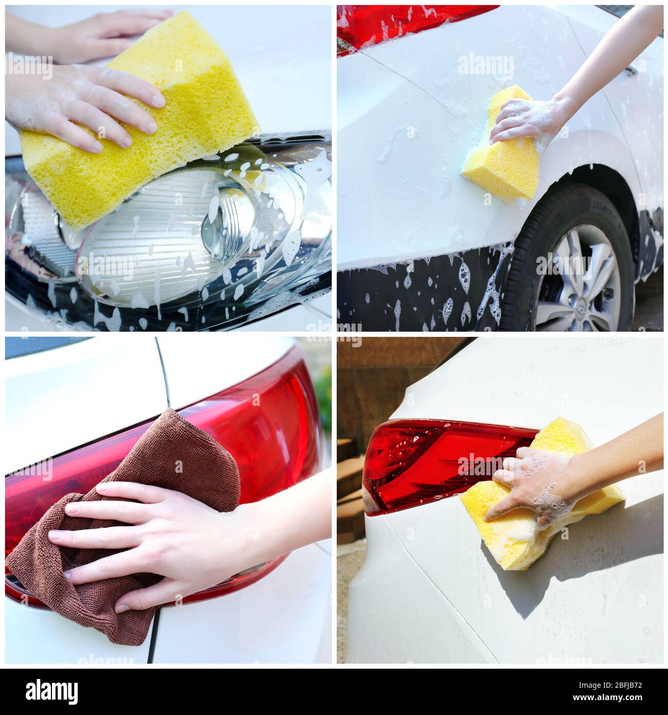 Car wash foam Cut Out Stock Images & Pictures - Alamy