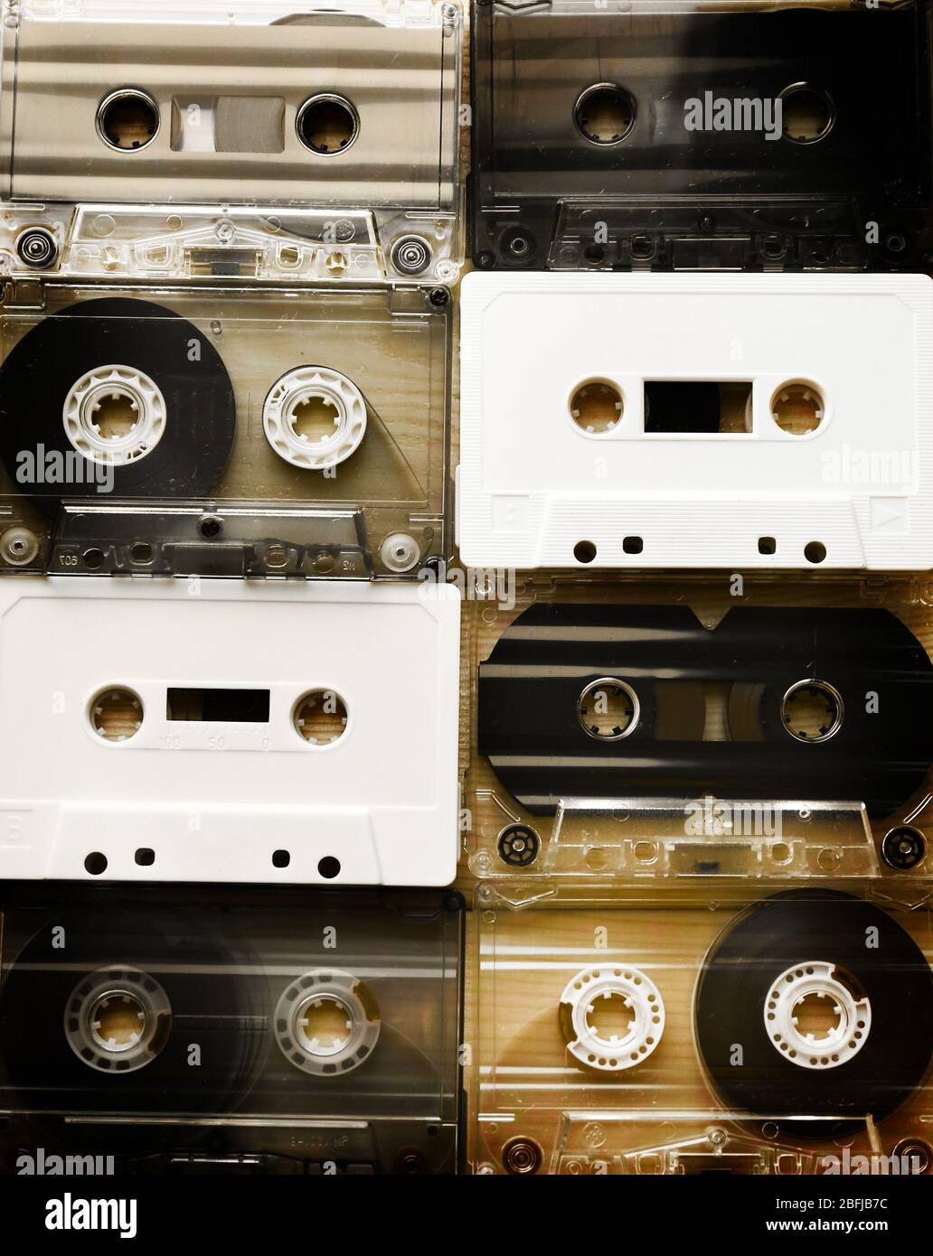 Pile Of Cassette Tapes Tape Cassettes High Resolution Stock Photography ...