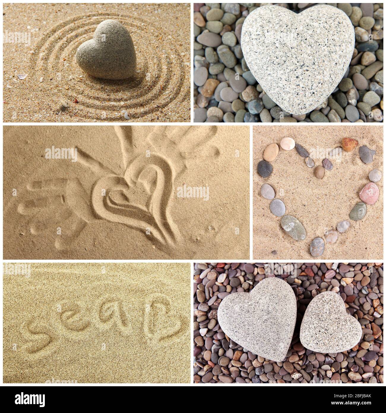 Heart hand prints Cut Out Stock Images & Pictures - Alamy