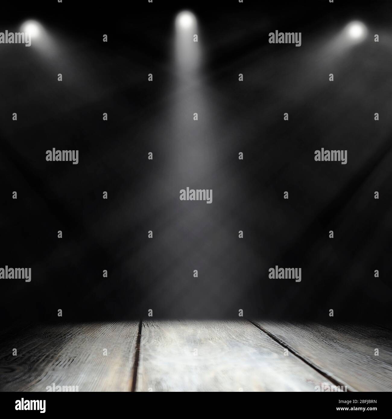 Empty stage before concert Stock Photo - Alamy