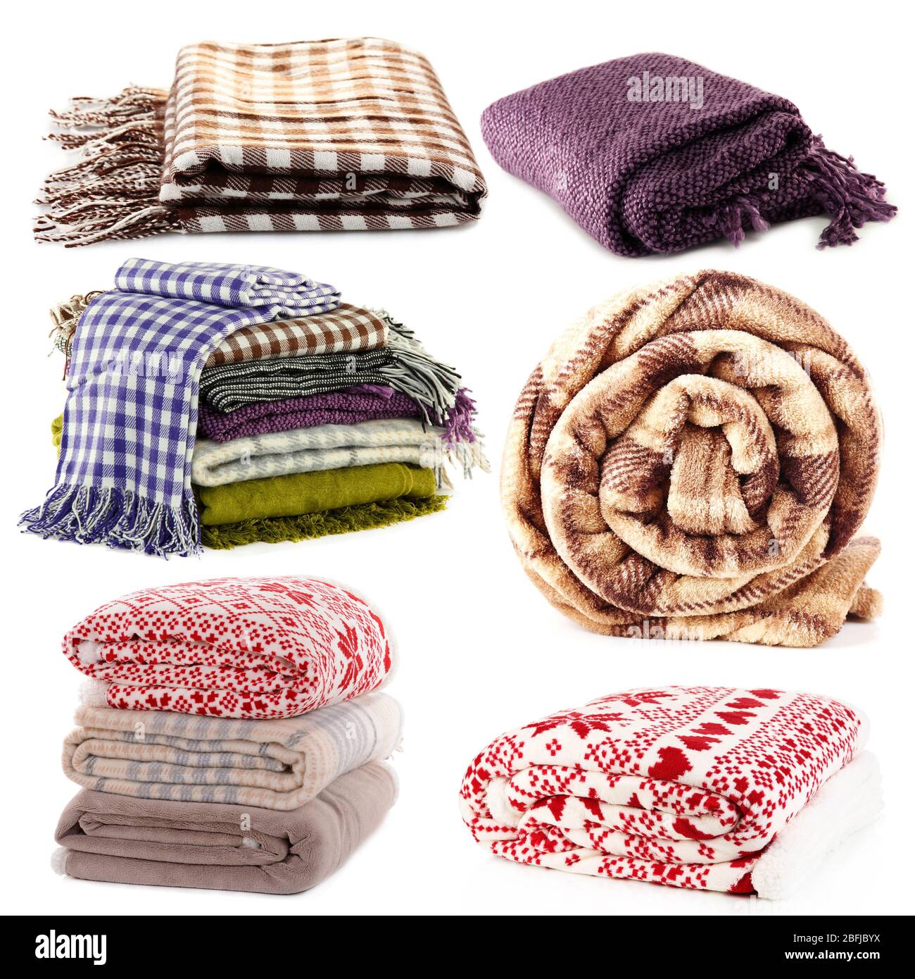 White fleece throw hi-res stock photography and images - Alamy