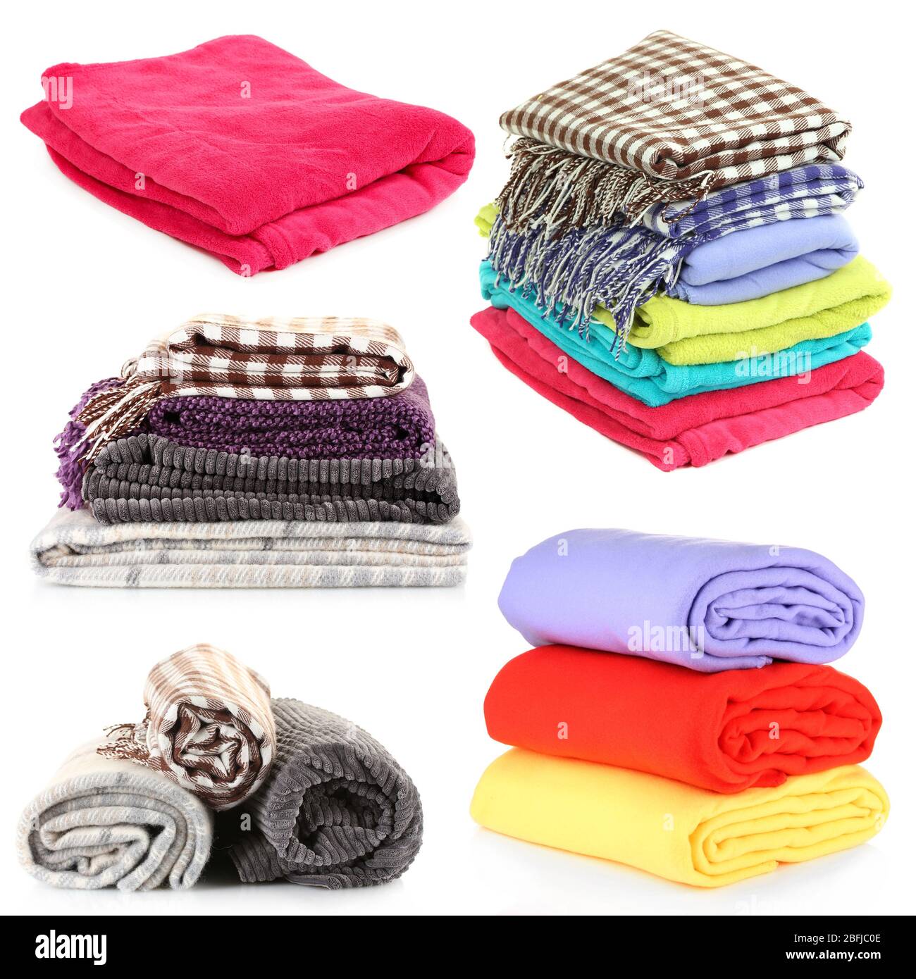White fleece throw hi-res stock photography and images - Alamy