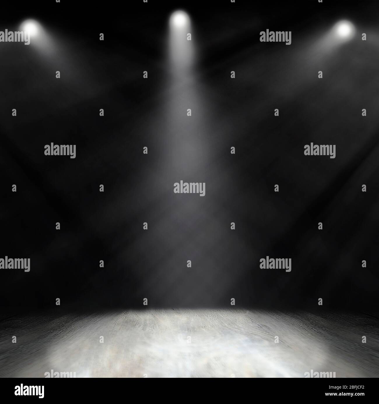 Empty stage before concert Stock Photo - Alamy