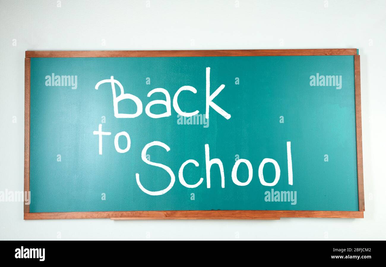 School board in classroom Stock Photo - Alamy