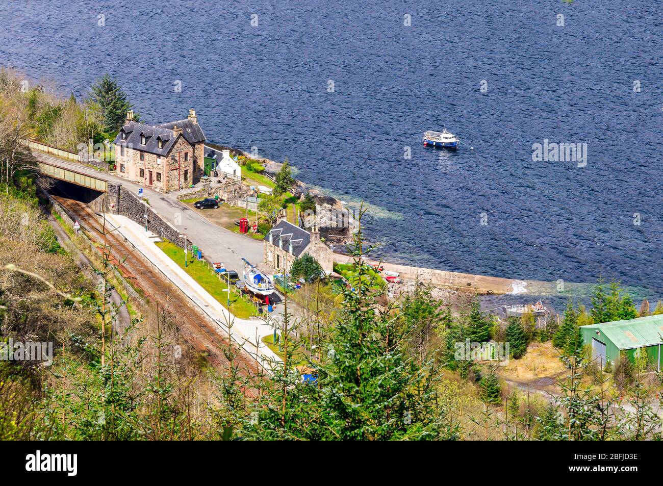 Scotland from above hi-res stock photography and images - Alamy