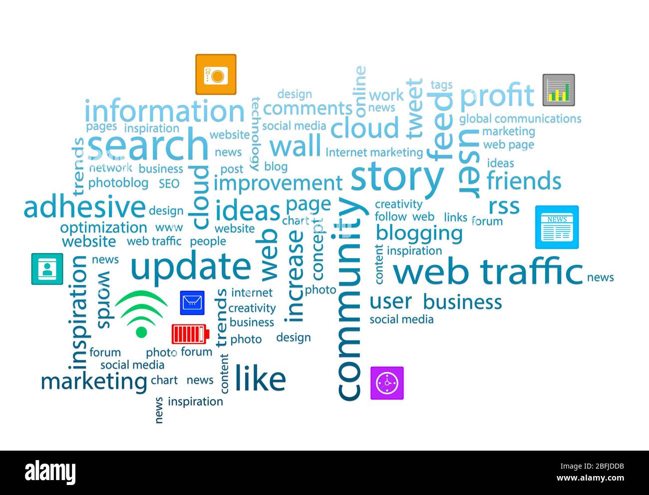 Marketing concept sign product Cut Out Stock Images & Pictures - Alamy