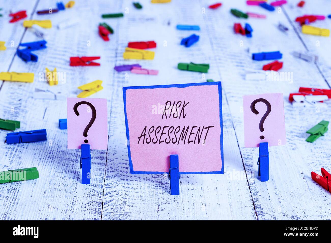 Text sign showing Risk Assessment. Business photo text estimation of ...