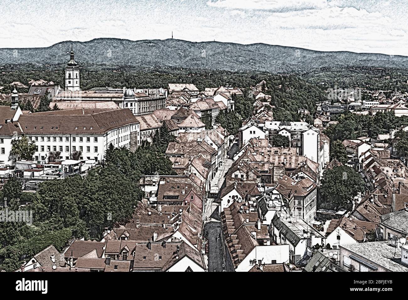 The Radiceva Street (Radiceva Ulica) is one of the oldest and most ...