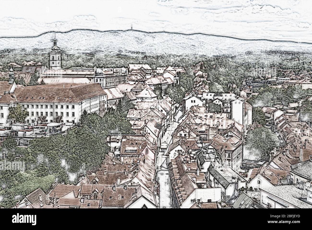 The Radiceva Street (Radiceva Ulica) is one of the oldest and most ...