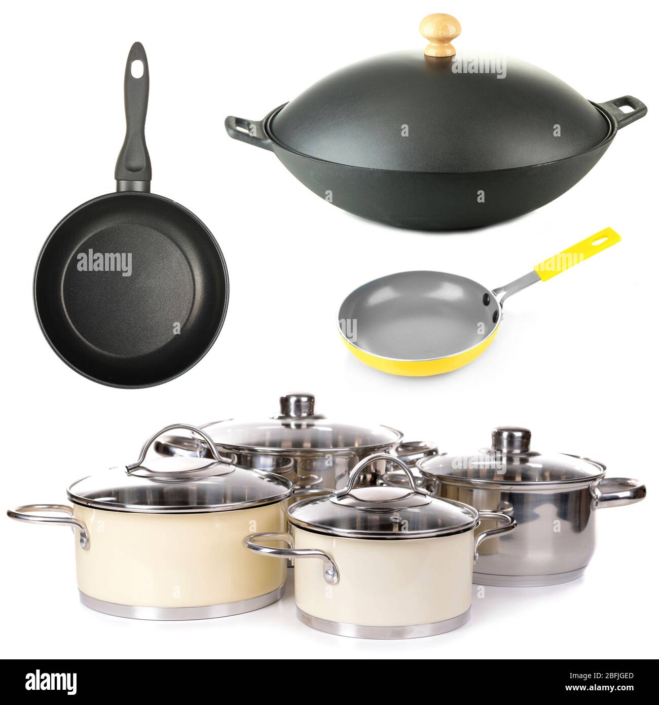 Collage isolated kitchen utensils hi-res stock photography and images ...