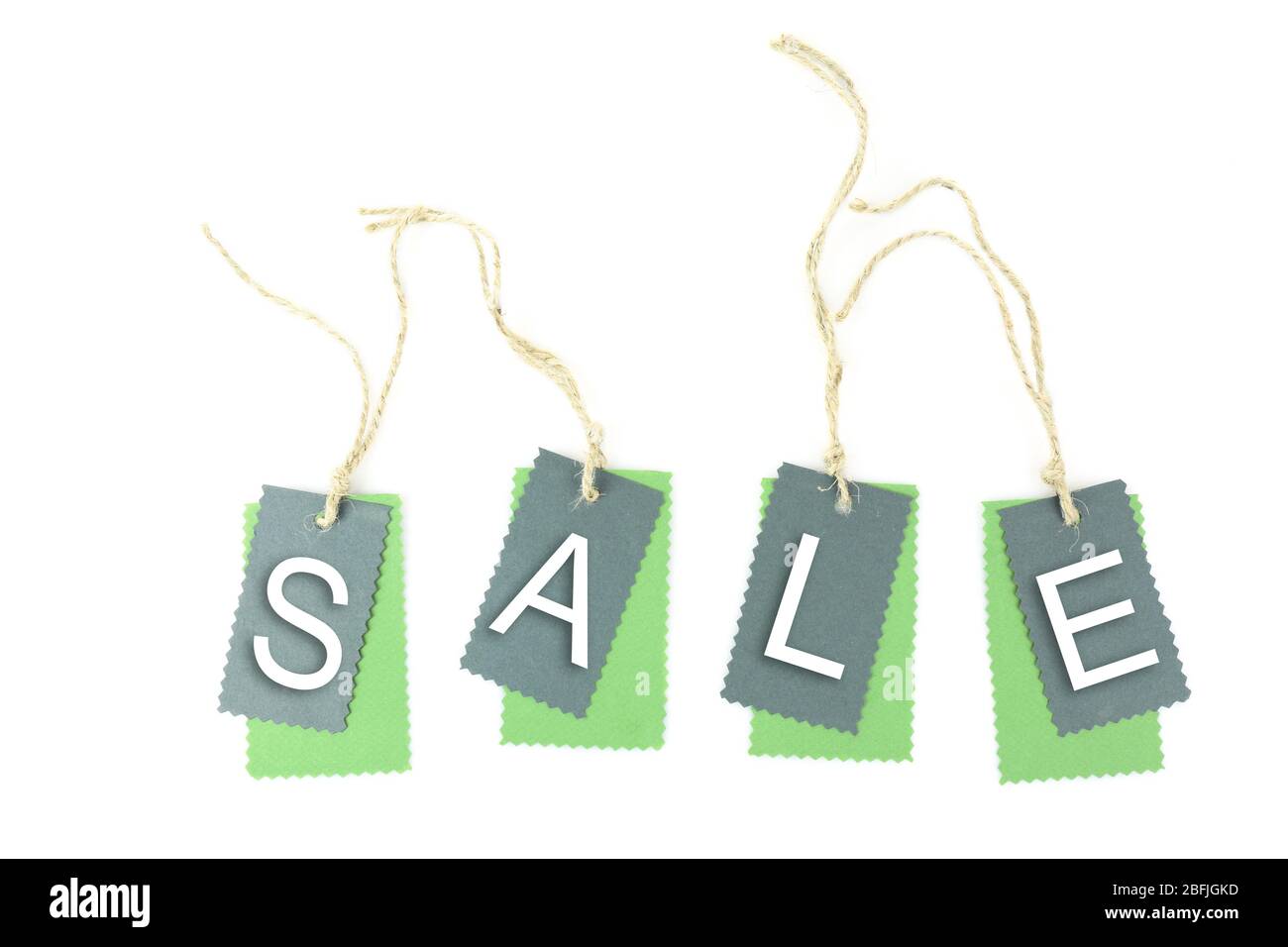 Sale tags space text Cut Out Stock Images & Pictures - Alamy
