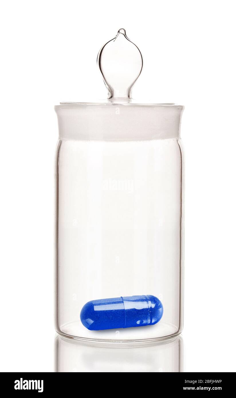 Transparent plastic pill jar hi-res stock photography and images - Alamy